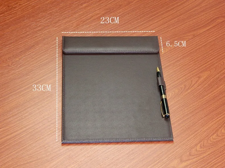 A4 Pu Leather Meeting Pad With Coaster Conference Note Pad - Buy A4 ...