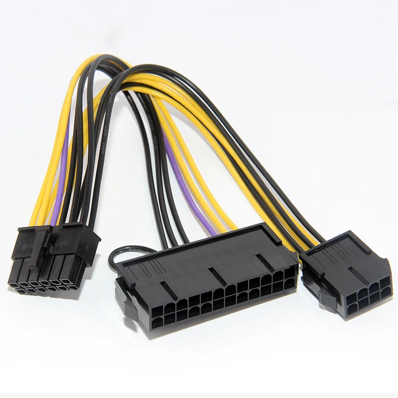Atx 12pin To 24pin+ Cpu 8pin Converter Power Adapter Cable For Dl2000 ...