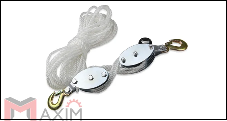 Heavy Duty Hand Manual Rope Hoist Pulley And Tackle - Buy Rope Hoist ...