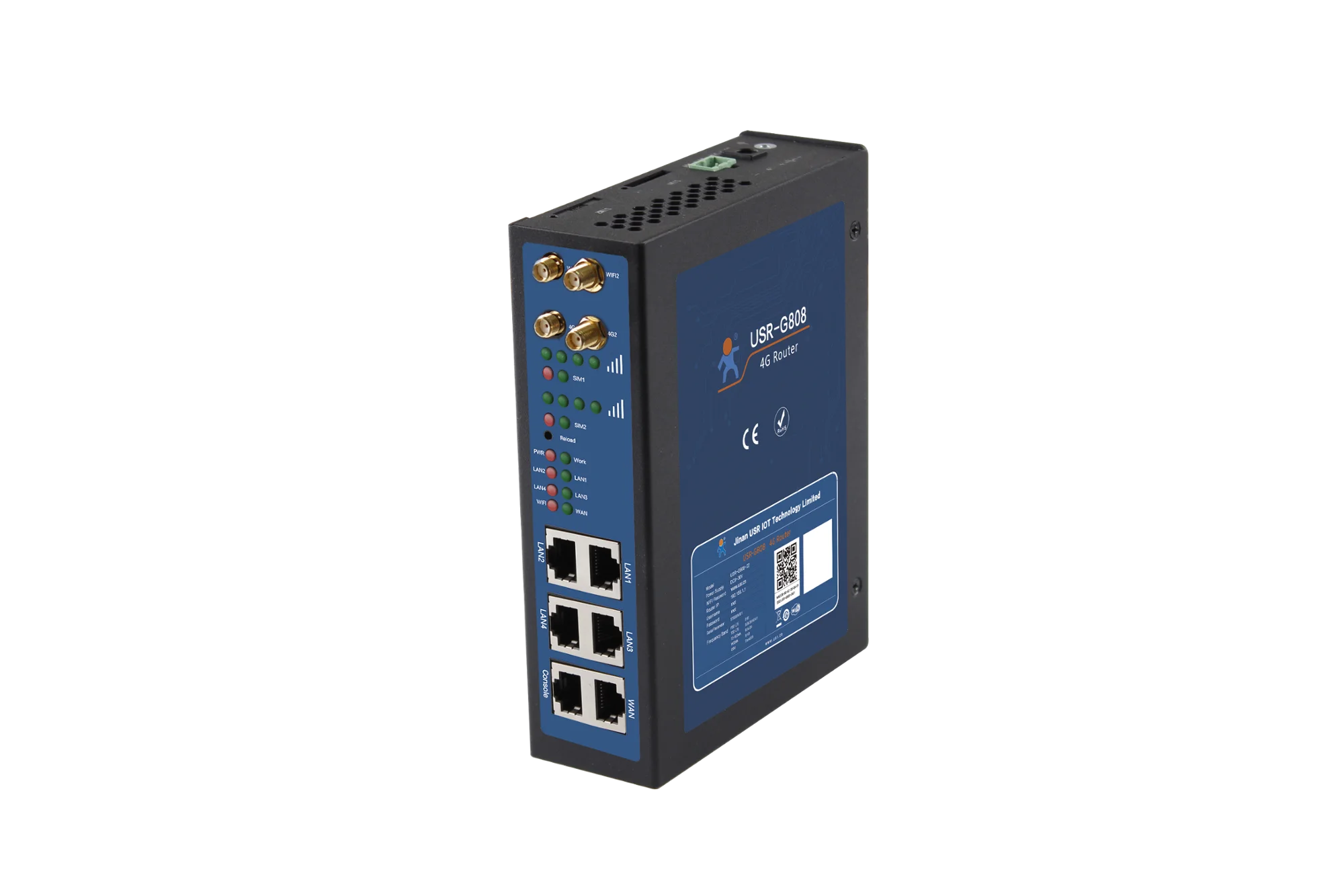 Usr-g808 Industrial 3g 4g Dual Sim Card Router With Failover,Wireless ...