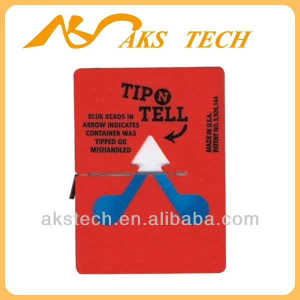 Tip N Tell - Reliable Tilt Indicators for Industrial Use