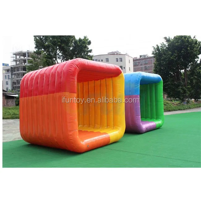 Inflatable Thunder Drum & Floating Ball for Team Building & Outdoor Games