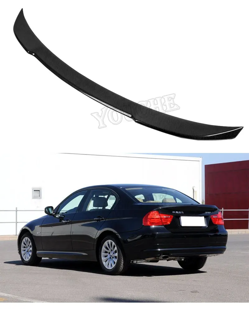 Cs Type Carbon Fiber Rear Trunk Spoiler For Bmw 3 Series E90 & E90 M3 ...