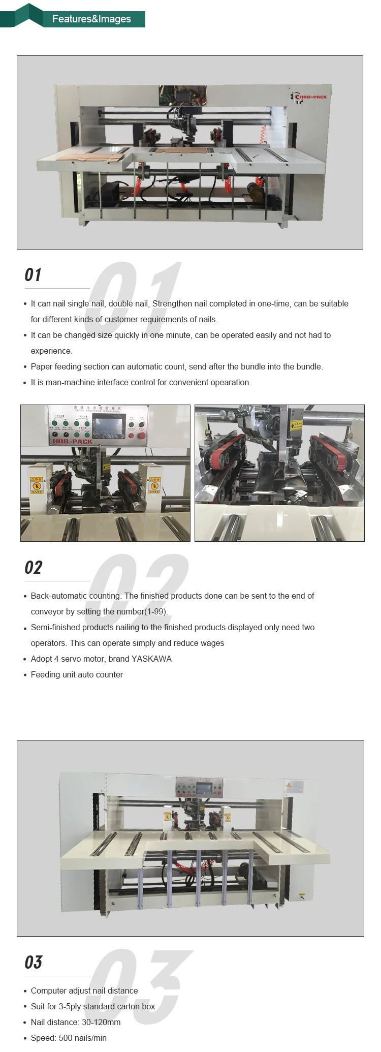 Double Piece Carton Box Stitching Machine/double Piece Carton Stitcher ...