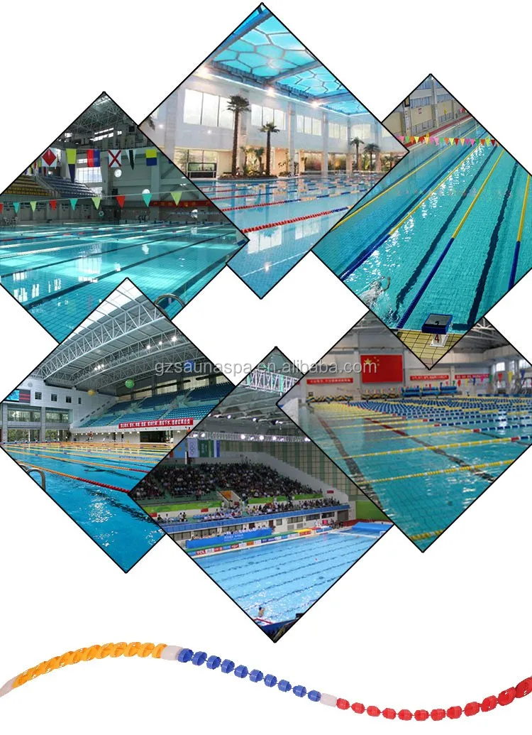 Various Color Swimming Pool Floating Line,Swim Pool Shape Lane Rope ...