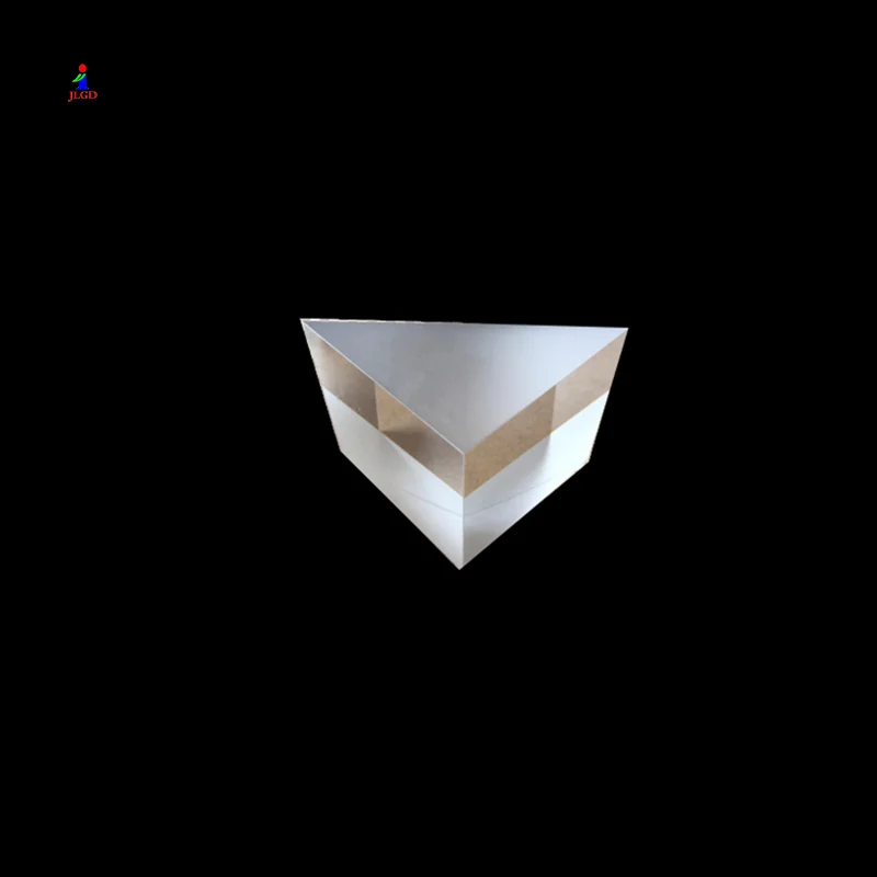 Optical Glass 45 Degree Right Angle Triangle Prisms With Mirror Coating ...