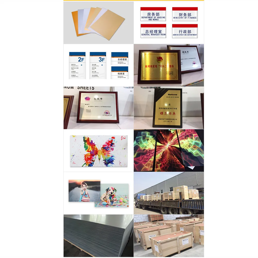 High Quality Printable Metal Sheet Sublimation Blank Aluminum Sheet ...