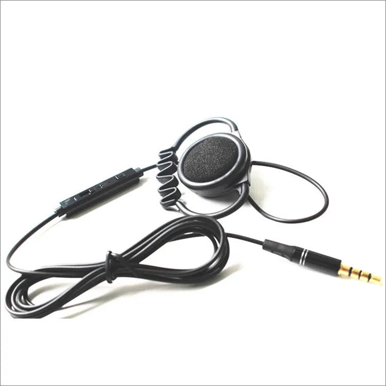 Clip on Earhook Headphone - Flexible & Versatile Audio