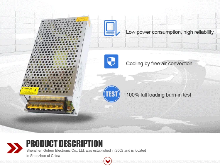 180w Power Supply 5v 12v 24v 15a Led Switching Power Supply - Buy 12 ...