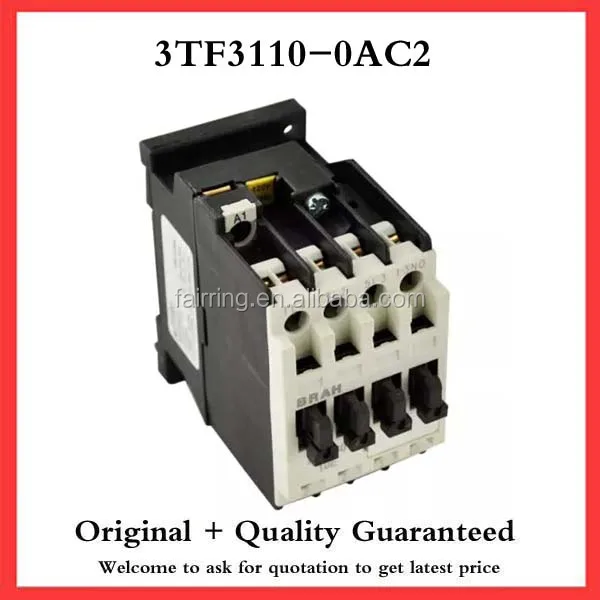 Siemens Contactor 3tf31 3tf3110-0ac2 3p 12a Ac 24v Coil - Buy Motor ...