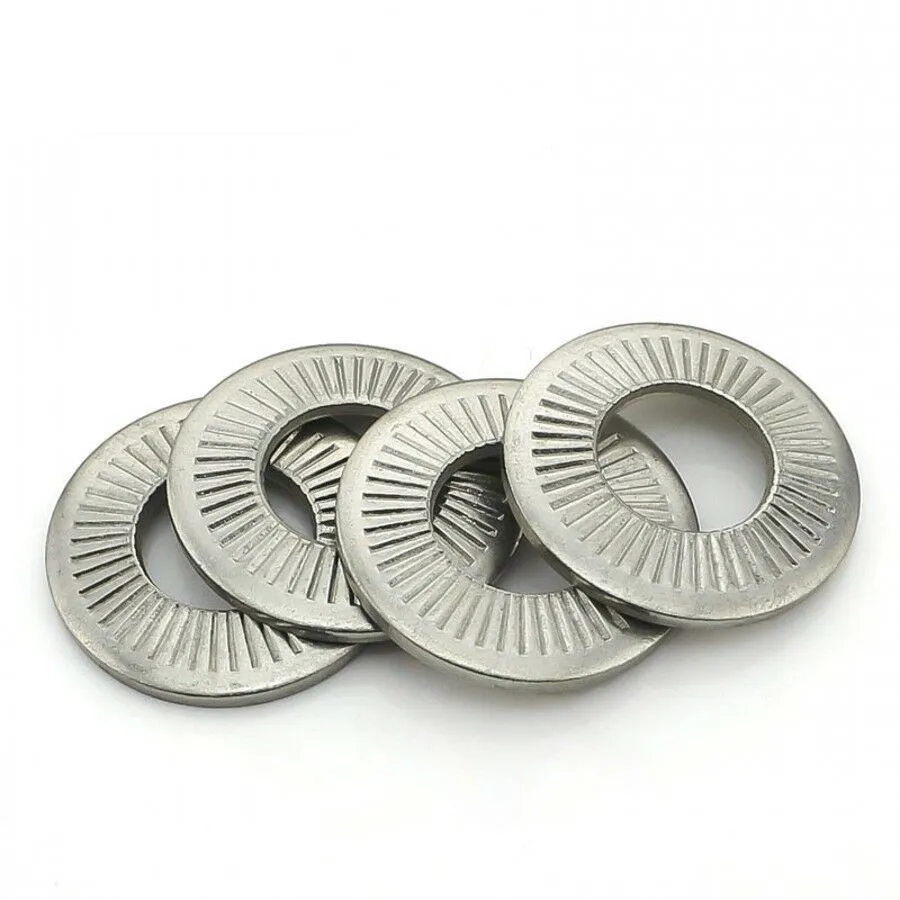 M3-M16 Stainless Steel Knurling Disc Spring Conic Contact Lock Washer