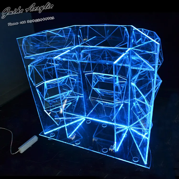 Fashion Design Acrylic Led Bar Dj Table With Changeable Color - Buy Bar ...