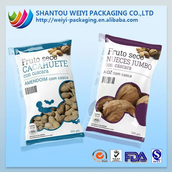 Kraft Paper Bags Packing For Nuts/peanut Bag/dry Nuts Pouch - Buy Kraft ...