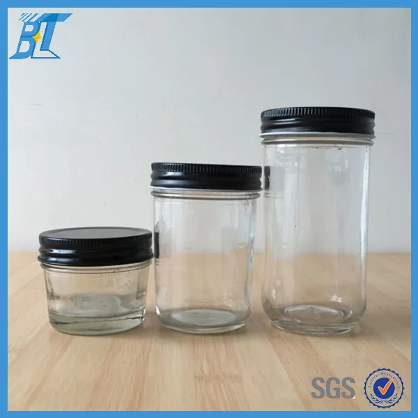 Plant Glass Tissue Culture Jars 240ml 350ml 620ml With Plastic Cap ...