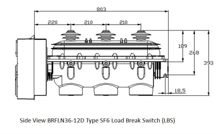 Manufacturer Sf6 Lbs Indoor 11kv 630a Load Breaker / Air Load Break ...