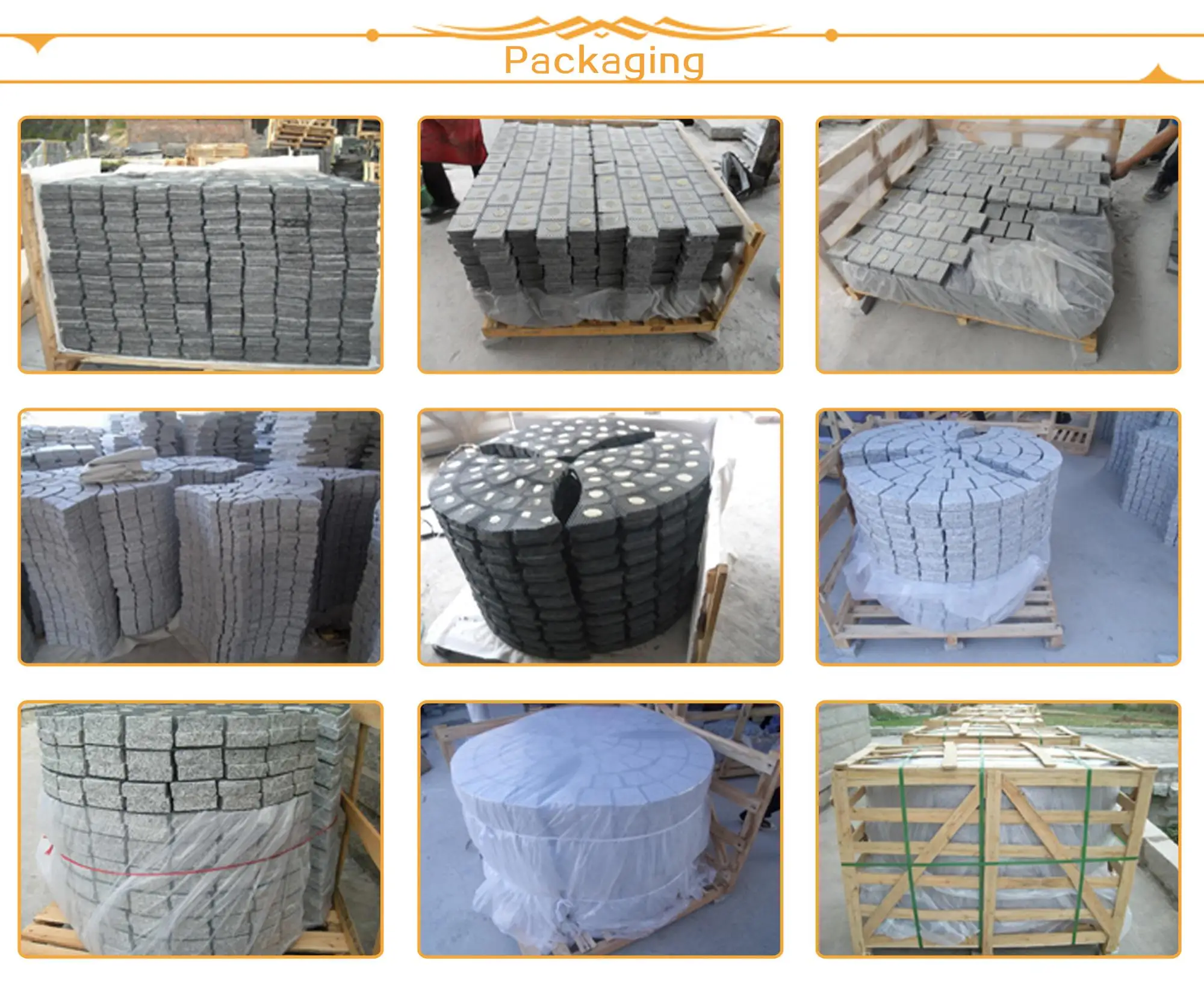 Customized Granite Compass Paving Stone For Decoration - Buy Paving ...