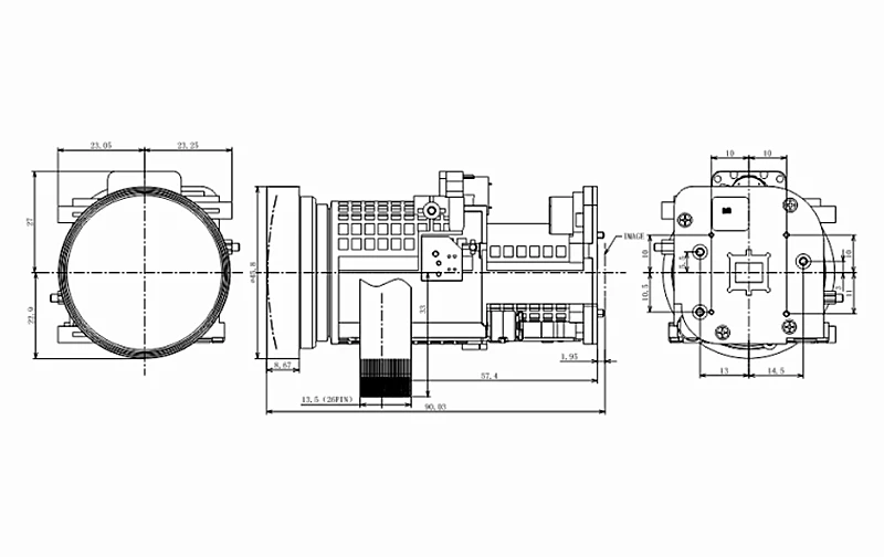 IMX482 IMX385 IMX462 IMX SL-5002-2MP F1.4 30xzoom Lenses