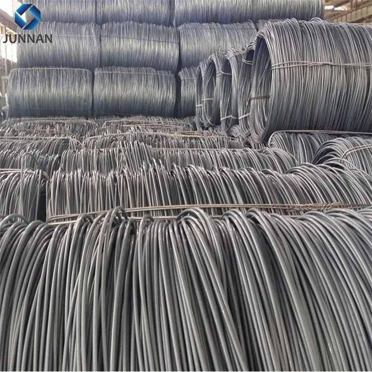 Low Carbon Round Plain Steel Rod & Wire in Coil DAI 5.6 MM