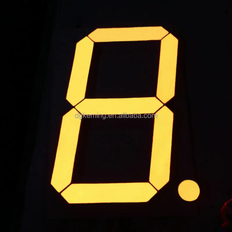 Outdoor Large 7 Segment Led Gas Price Sign 8 Inch Led 7 Segment Display ...