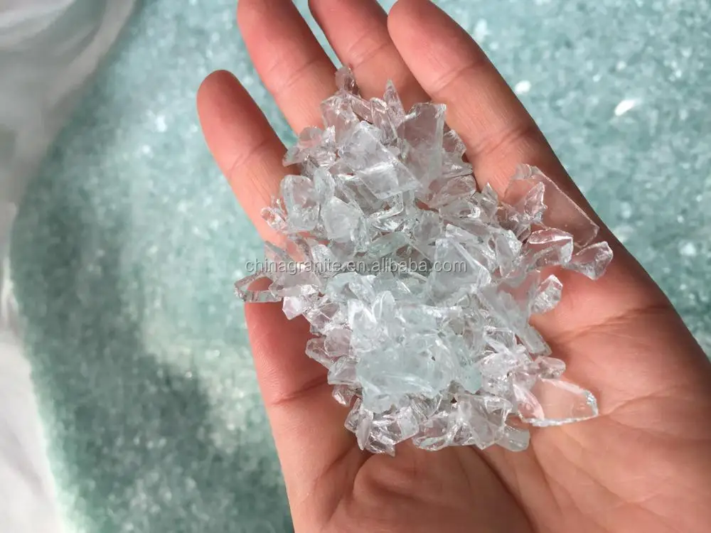 Recycled Crystal Flat Glass Cullets for Sale - Sanlei