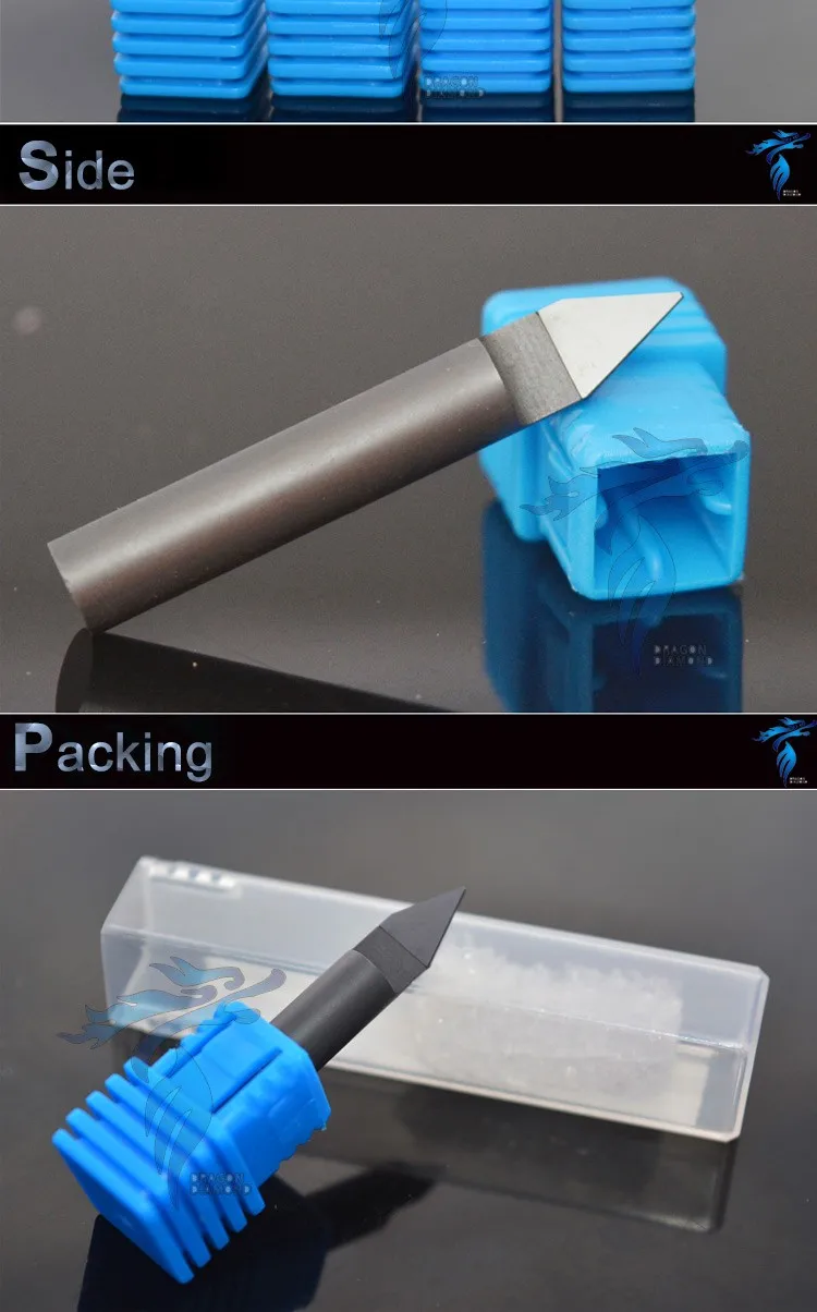 30degree Diamond Bits 6mm Marble Granite Cnc Diamond Engraving Router ...