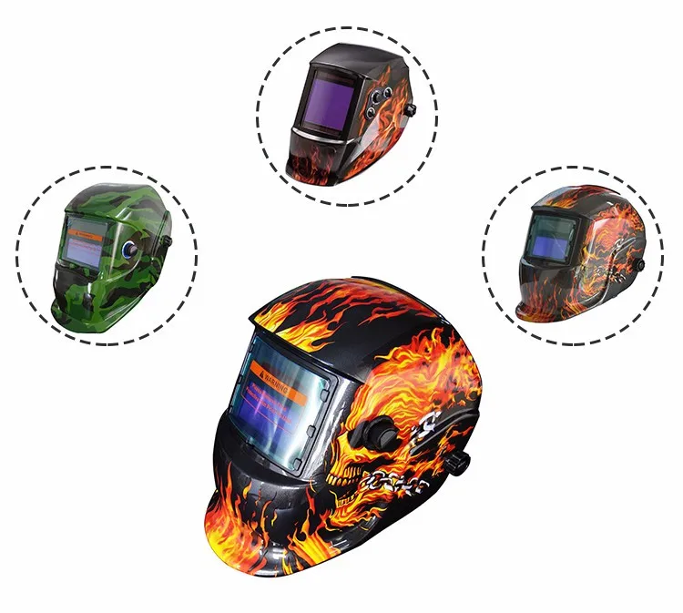 Wm-a13 Ce Approved Custom Auto Darkening Predator Welding Helmet - Buy ...