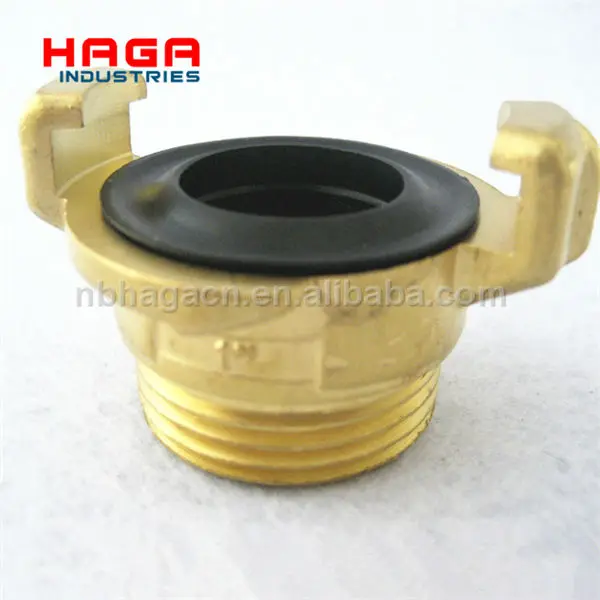 German Type Brass GEKA Coupling Half Coupling - Durable & Versatile