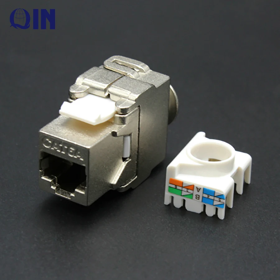 CAT6 CAT6A Shielded Network Module RJ45 8P8C Jack Cat6 FTP Keystone Jack