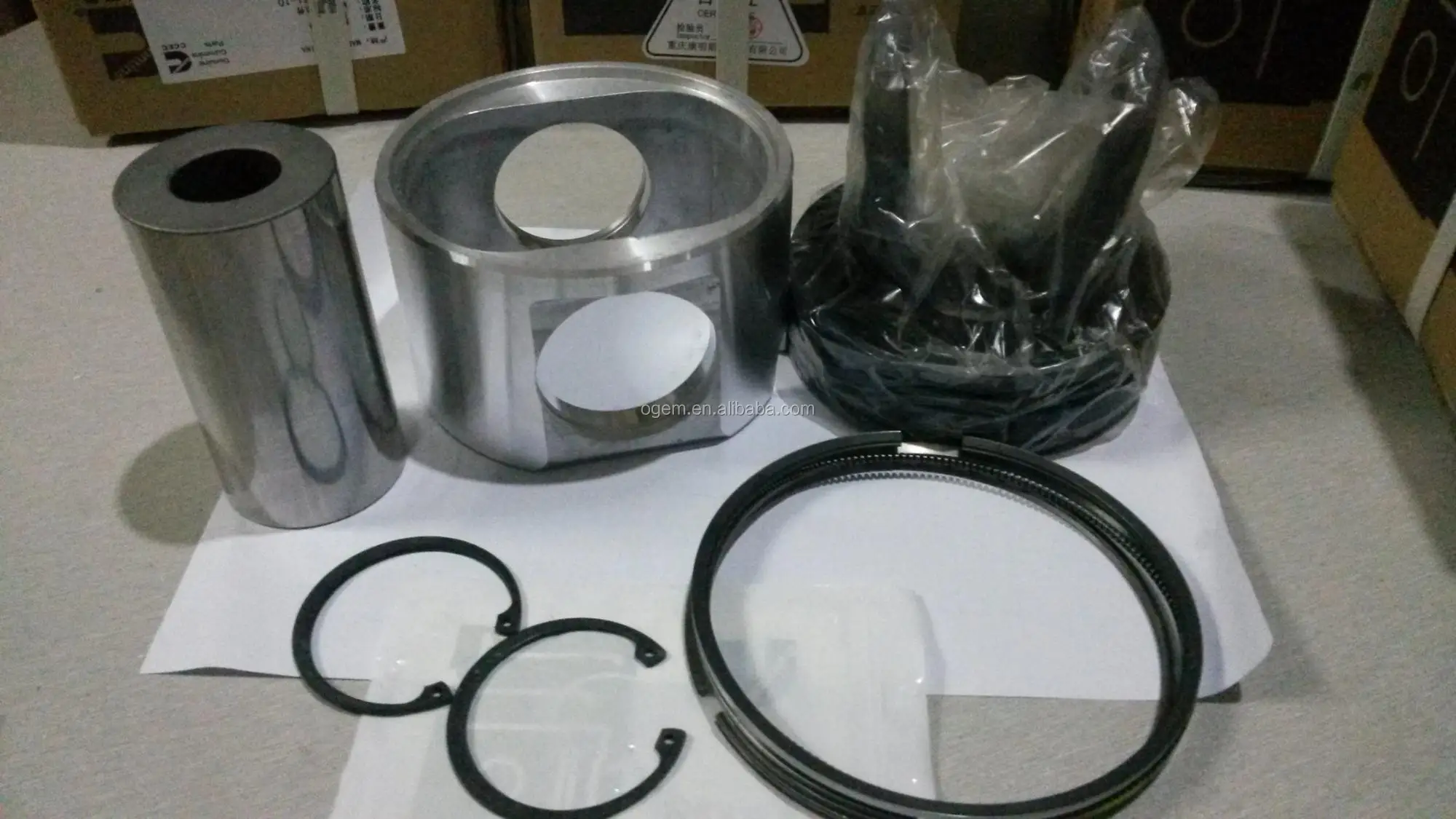 Original Xcec Ccec Cummins M11 Ism11 Qsm11 Kit De Pistón De Motor ...