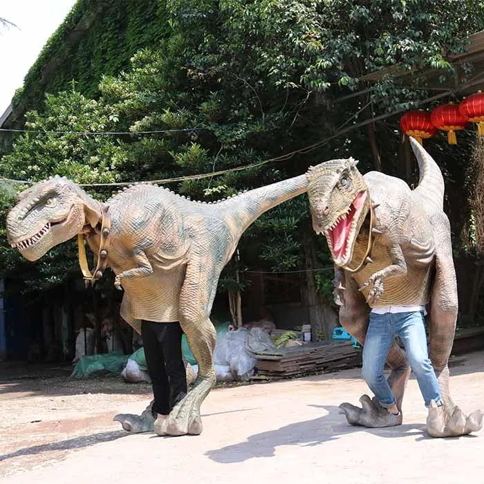 Life Size T-Rex Dinosaur Cosplay Costume for Sale - Dino City