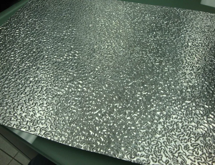 0.8mm Stucco Embossed Aluminium Sheet for Roofing & Freezers