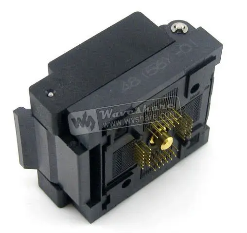 QFN48 MLP48 MLF48 QFN-48(56)BT-0.5-01 Enplas QFN 7x7 mm 0.5Pitch IC ...