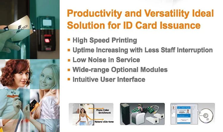 Modularity Dual-sided Hiti Cs-200e Pvc Id Card Printer - Buy Dual-sided ...