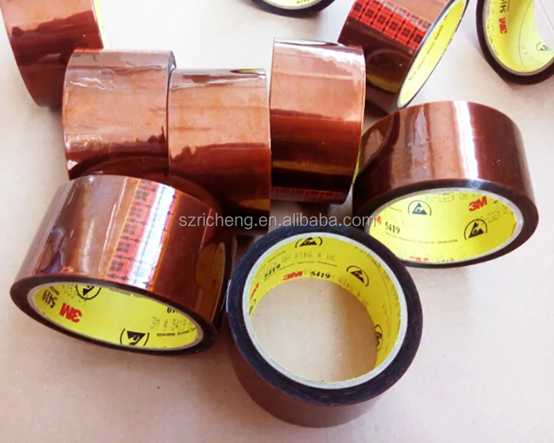 3m Low Static Polyimide Film Tape 5419, Heat-resistant Electrical ...