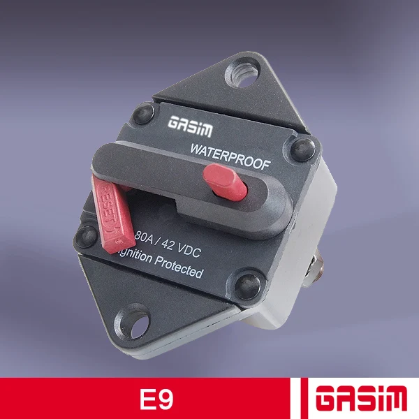 E98 수동 리셋 회로 차단기 Dc 48v 24v 100a 120a 150a 자동차 회로 차단기 전기 스위치 Buy 자동차