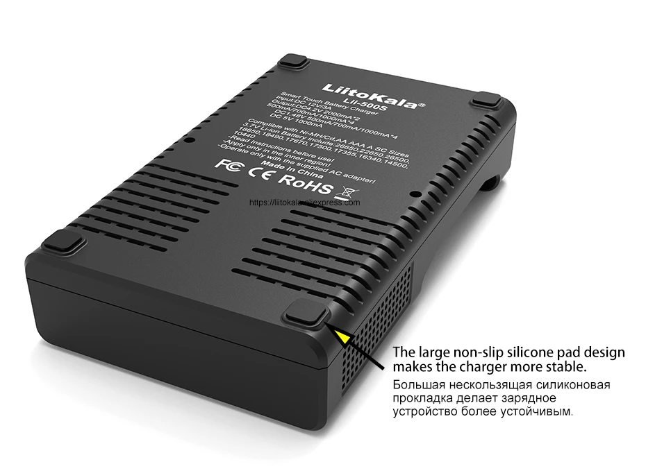 Liitokala Lii-500 Lii-pd4 Lii-500s Lcd 3.7v 18650 18350 18500 21700 ...