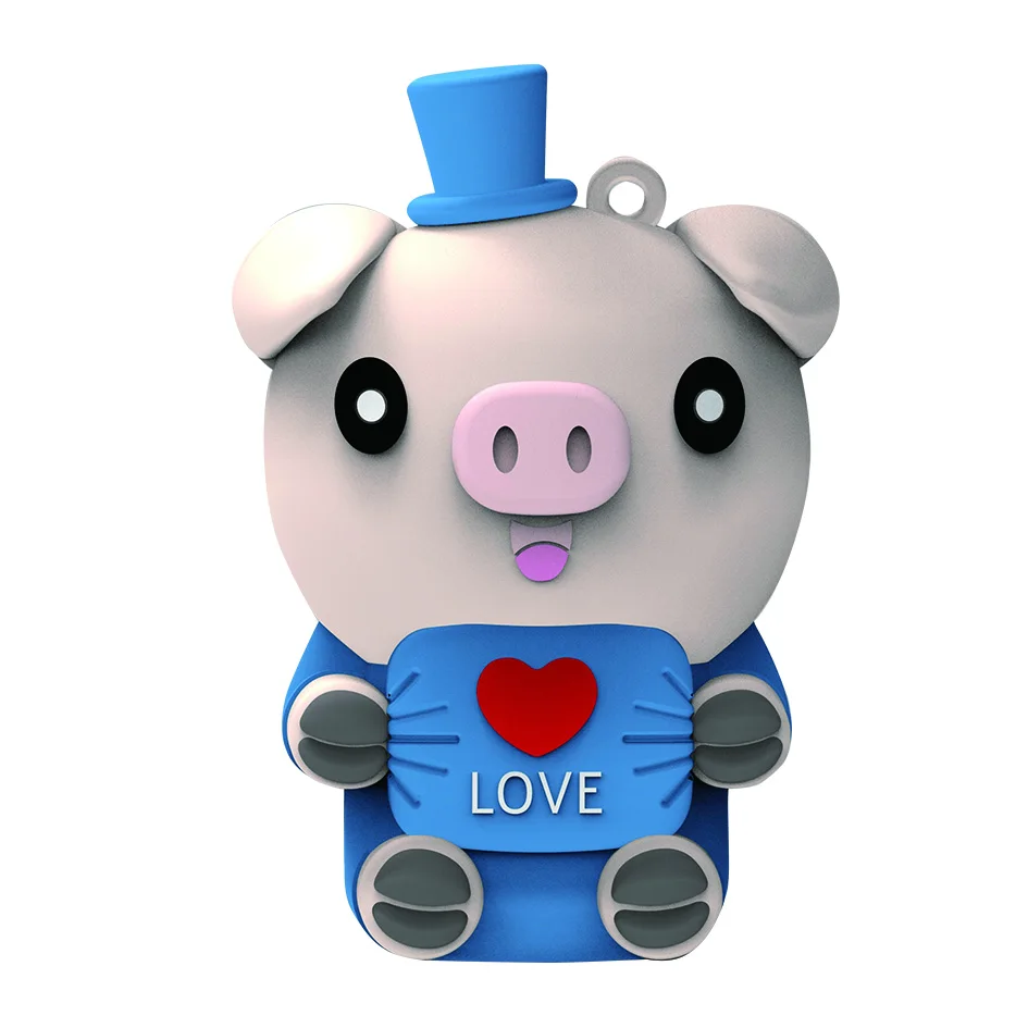 Cartoon Pig Shape Active Speaker Stereo Wireless Home Speaker - Buy ...