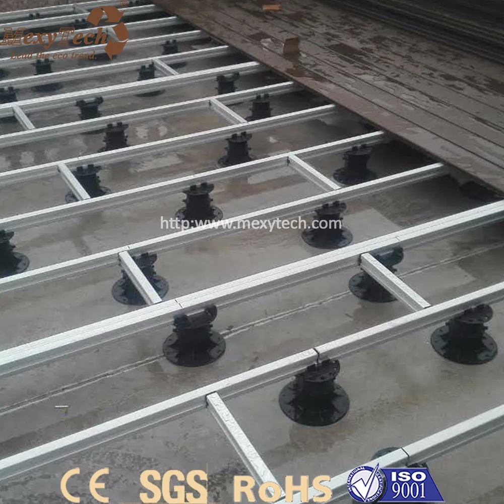 Heavy Duty Adjustable Height Support Plastic Pedestal For Decking,Tile ...