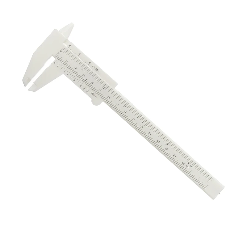 Insize Plastic Vernier Eyebrow Caliper Ruler for Precision