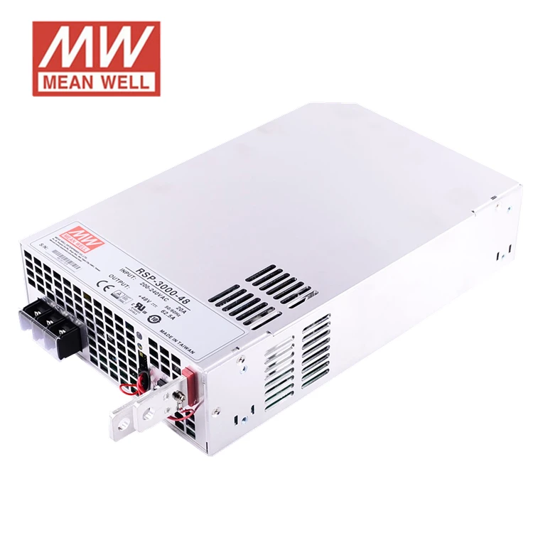 Mean Well 3kw 48v Smps Rsp-3000-48 High Power Dc Power Supply 3000w ...