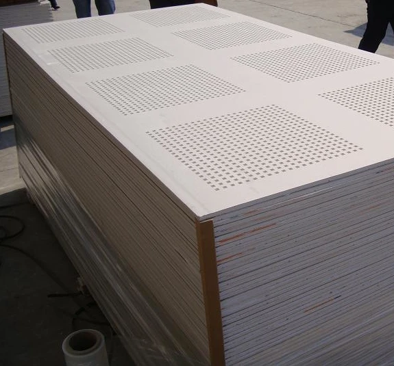 2400*1200 Perforated Gypsum Board Plasterboard Drywall - Buy High ...