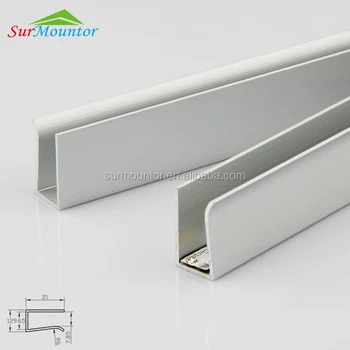 8mm Glass Edge Lighting Led Aluminium Profil - Buy 8mm Glass Edge ...