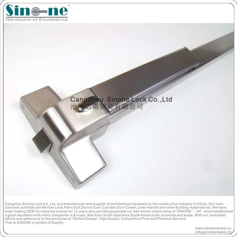Push Bar For Emergency Exit Door Anti Panic Bar Push Bar For Fire Steel ...