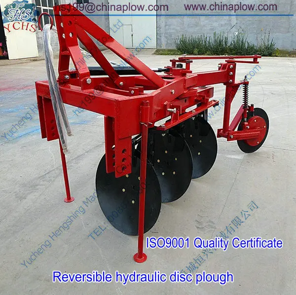 Tractor Used Reversible Disc Plow 3 Disc Plough - YCHS