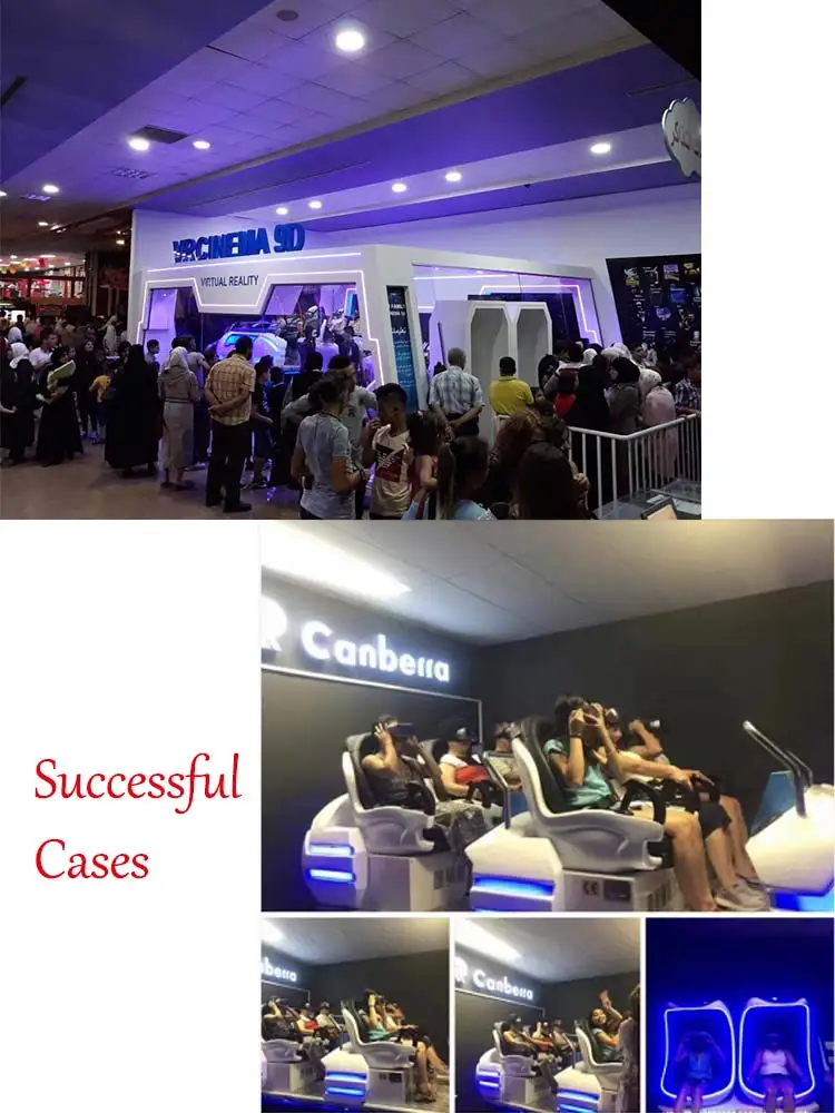 Earn Money 9d Movie Theater Virtual Reality Family 9d 6 Seats Vr Cinema ...