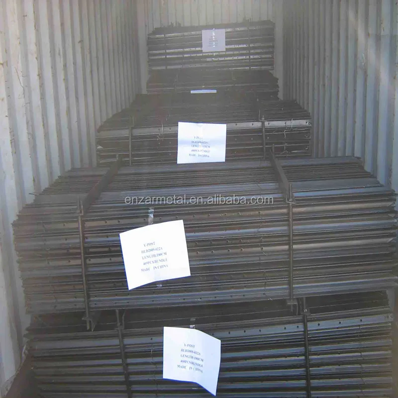 1.8m Star Pickets Galvanised Rural Y Steel Fence Post Farm Industrial ...
