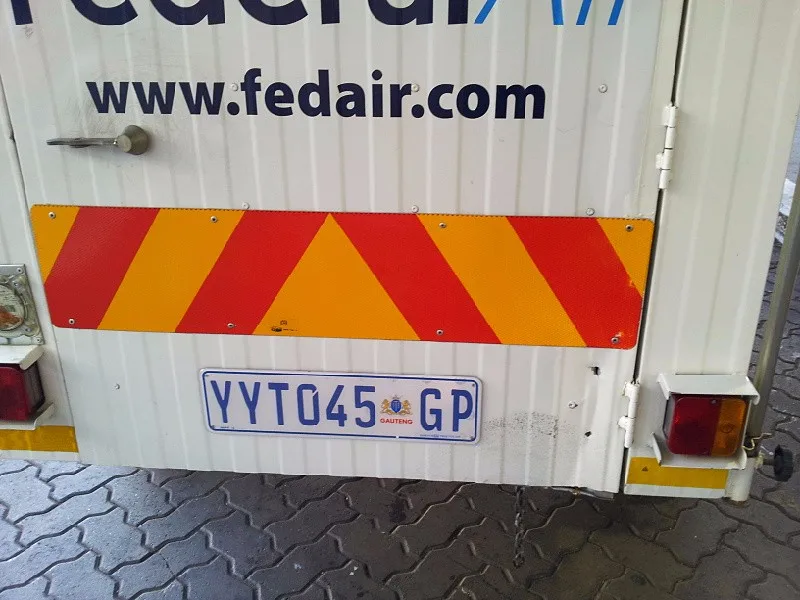 Red Yellow Reflective Chevron Tape For Truck And Trailer Panels - Buy ...