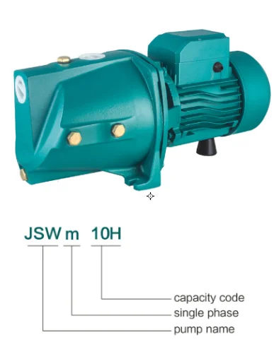 Jsw Series Portable High Pressure 1.5 Hp Jet Self Priming Pump - Buy Portable High Pressure Pump ...