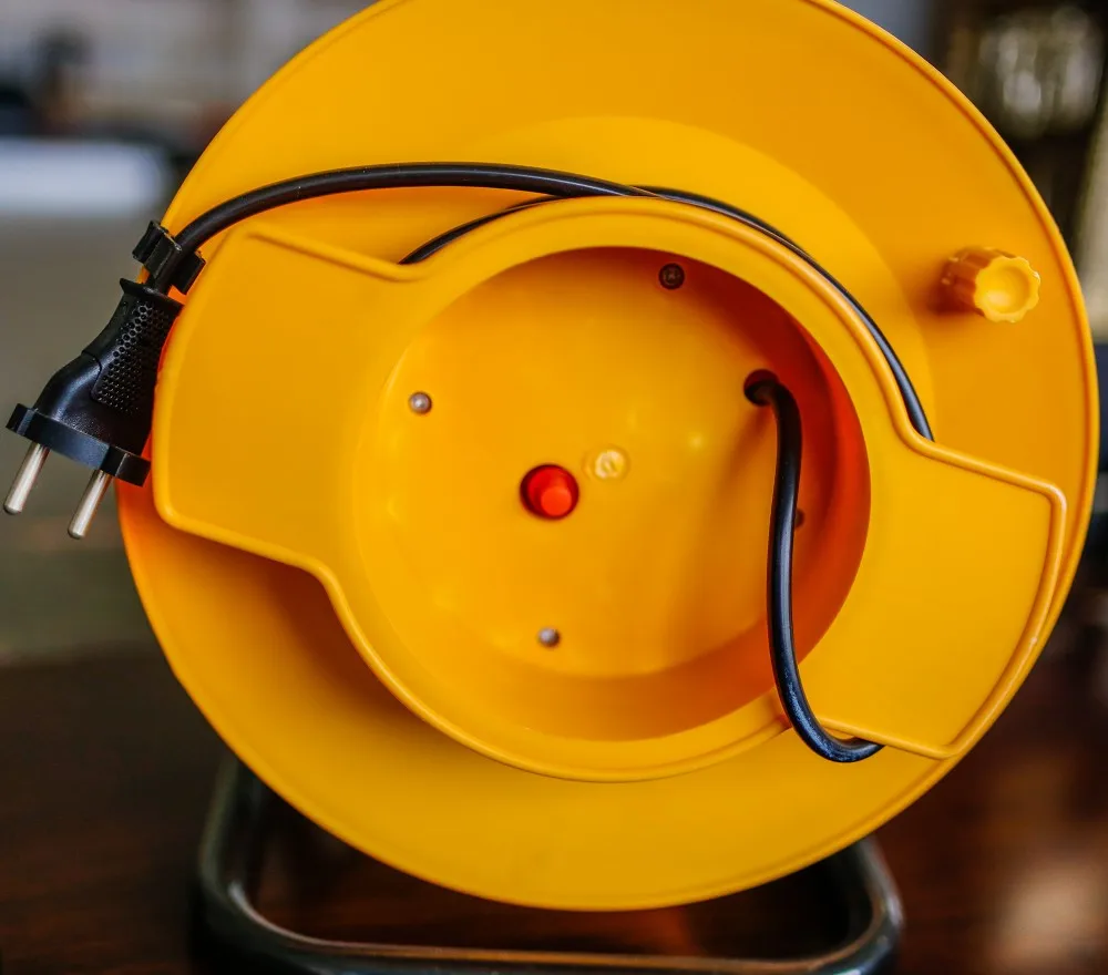 New Style Cable Reel Multi-country Extension Cable Reel Schuko Socket ...