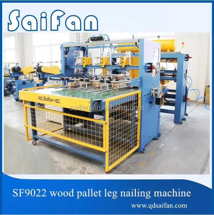 Saifan Wood Pallet Nailer Machine For Wooden Pallet Leg - Buy Wood ...